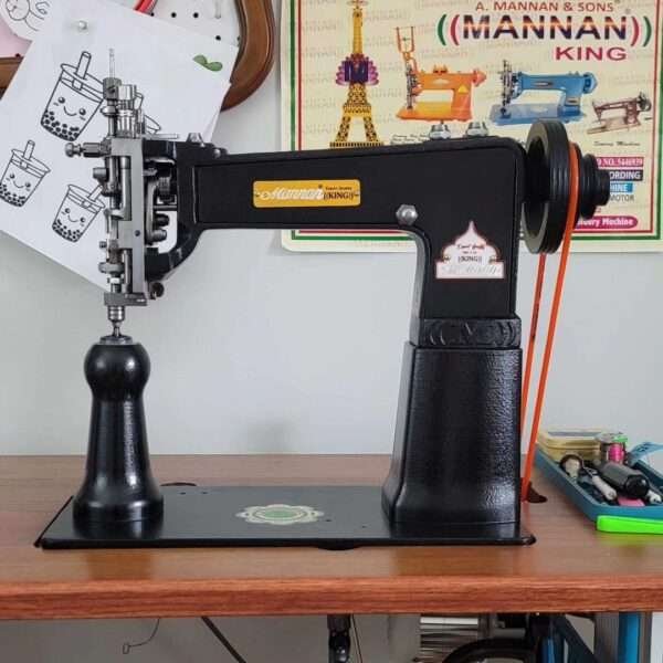 Mannan King Post Bed Chainstitch Embroidery - mannansewingmachine.com